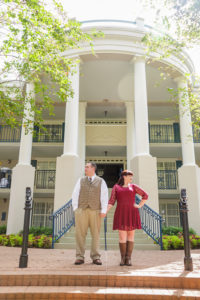 Engagement Photos at Disney's Port Orleans Riverside Resort