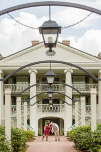 Engagement Photos at Disney's Port Orleans Riverside Resort