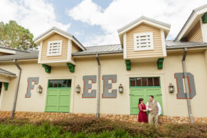 Engagement Photos at Disney's Port Orleans Riverside Resort