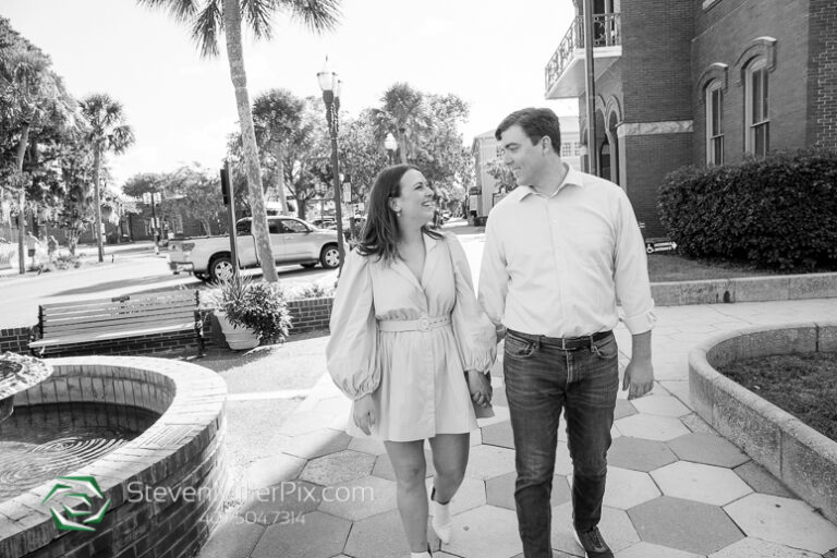 Downtown Fernandina Beach Engagement Photographer