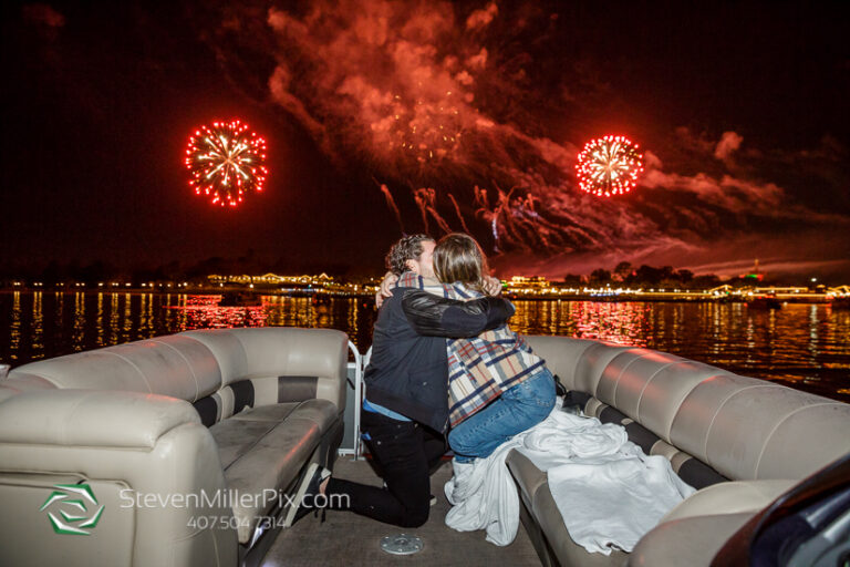 Disney's Fireworks Cruise Surprise Proposal
