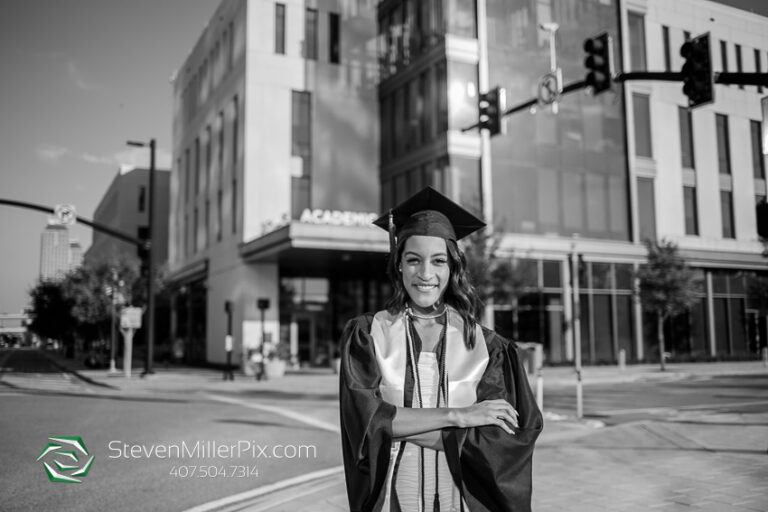 Downtown UCF Creative Village Senior Portrait Photographer