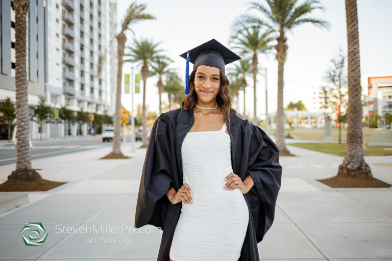 Downtown UCF Creative Village Senior Portrait Photographer