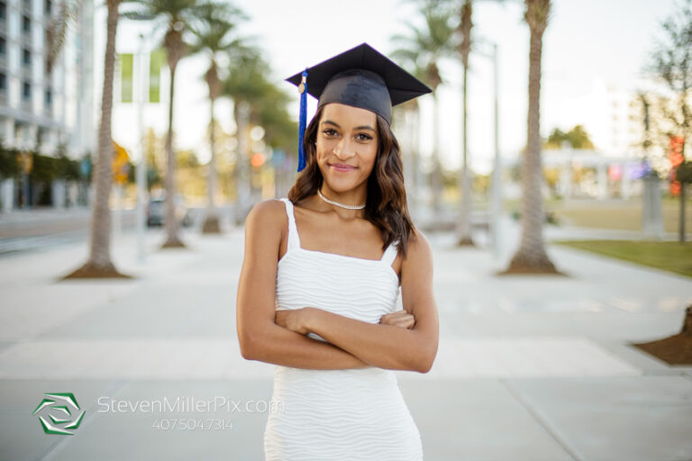 Downtown UCF Creative Village Senior Portrait Photographer
