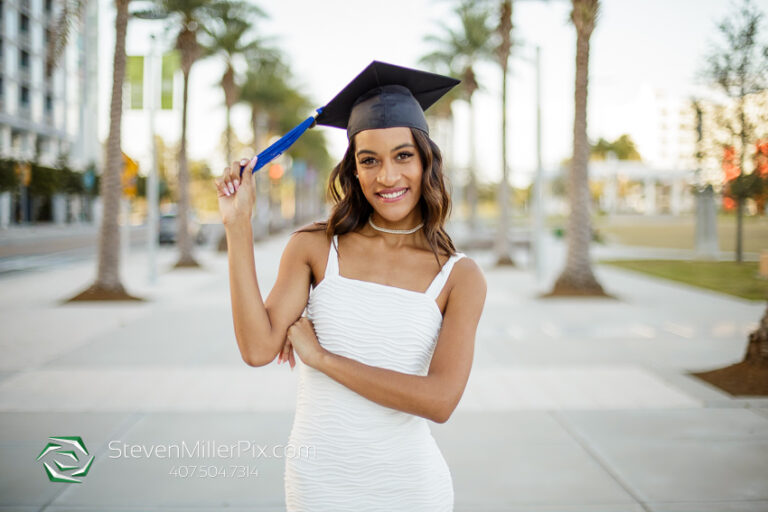 Downtown UCF Creative Village Senior Portrait Photographer