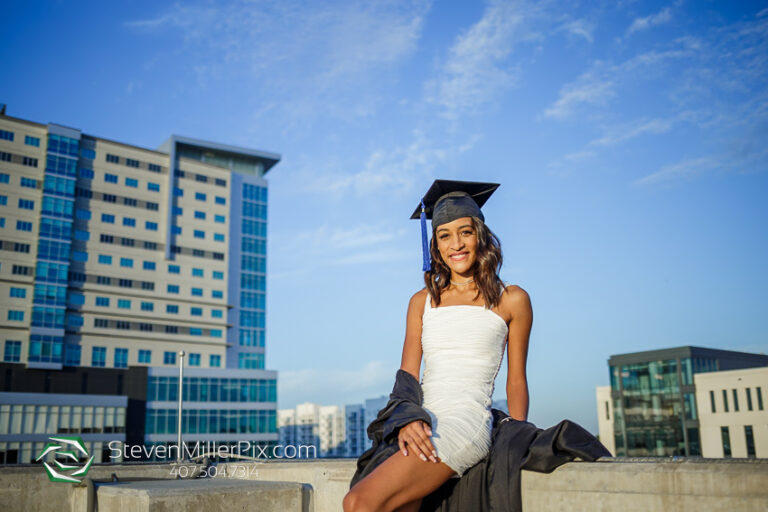 Downtown UCF Creative Village Senior Portrait Photographer